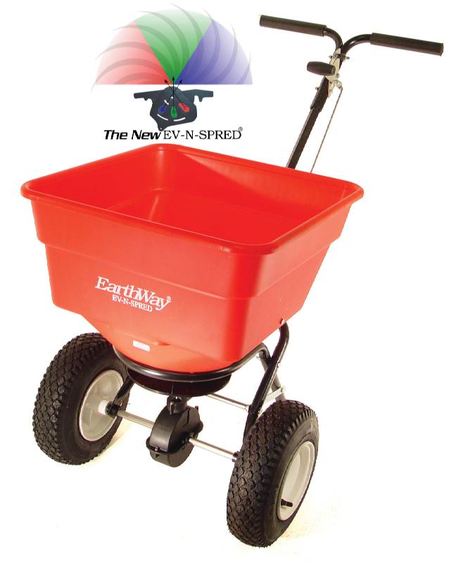 Earthway Spreader With 100# Capacity Hopper And 10" Wheels