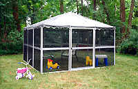 Casita Screenhouse Square 12 Panel Model 21122 Color White